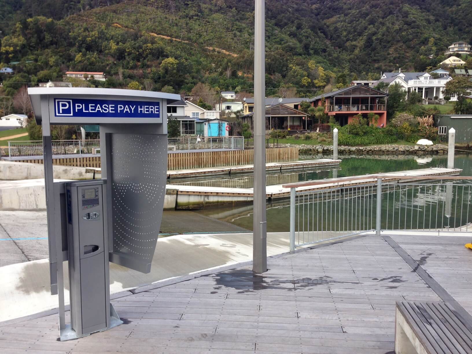 New Pay-and-Display Machines - Marlborough Marinas