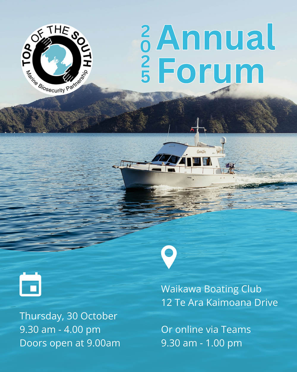 Top of the South Marine Biosecurity Forum - Marlborough Marinas
