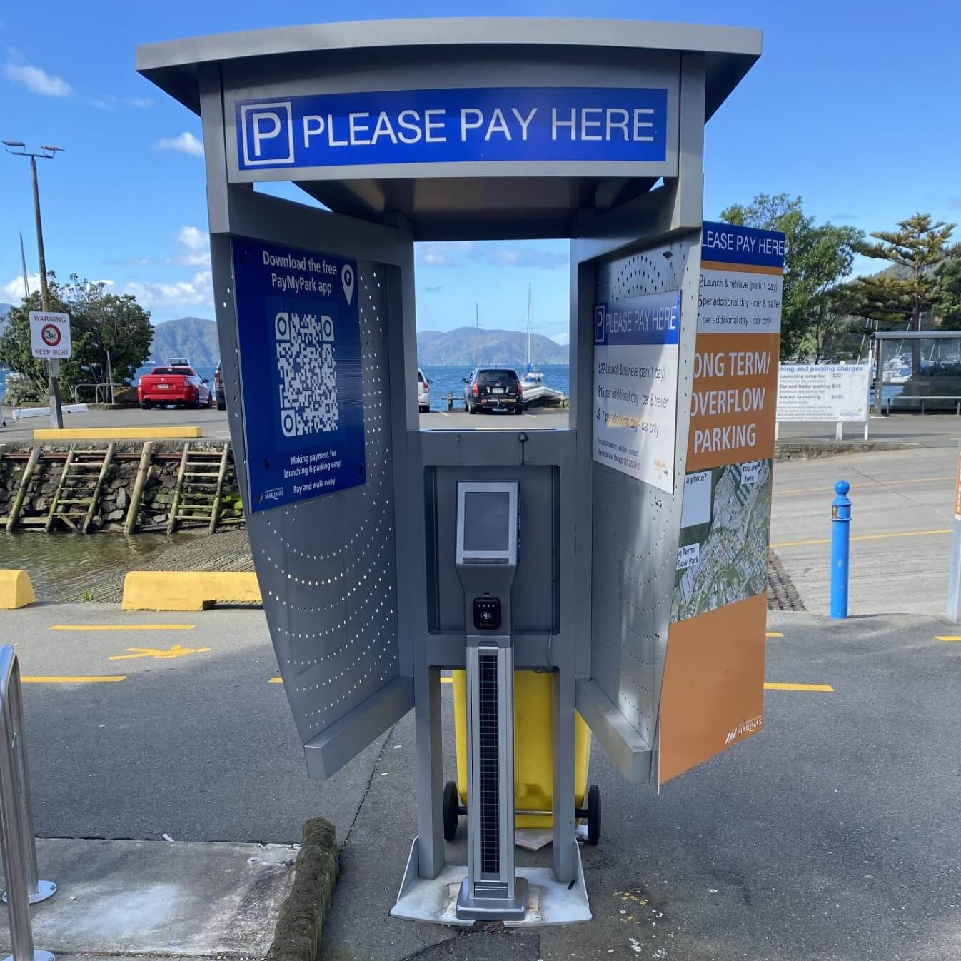 Parking Meter Upgrades Across All Marinas - Marlborough Marinas
